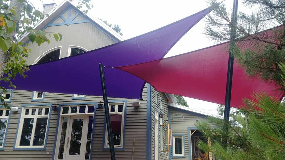 Right Angle Triangle Shade Sail | Outdoor Shade Solutions | ShadeSpace ...