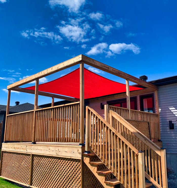 Square Shade Sail | UV Protection & Stylish Design | ShadeSpace – Shade ...